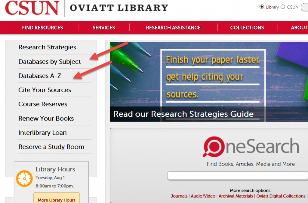 More OneSearch FAQs! – Cited at the Library